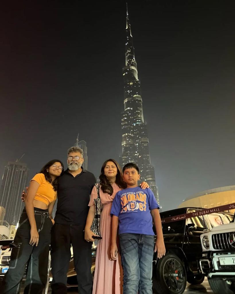 Pic Talk: Sukumar enjoys Dubai trip with family