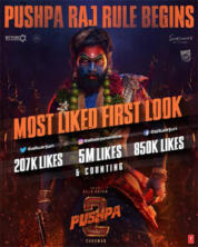 Pushpa 2’s first-look poster creates an all-time record