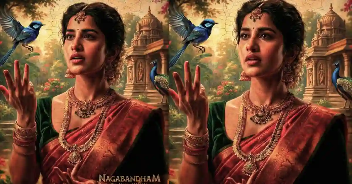 Nabha Natesh radiates divine grace in her first look poster from ...