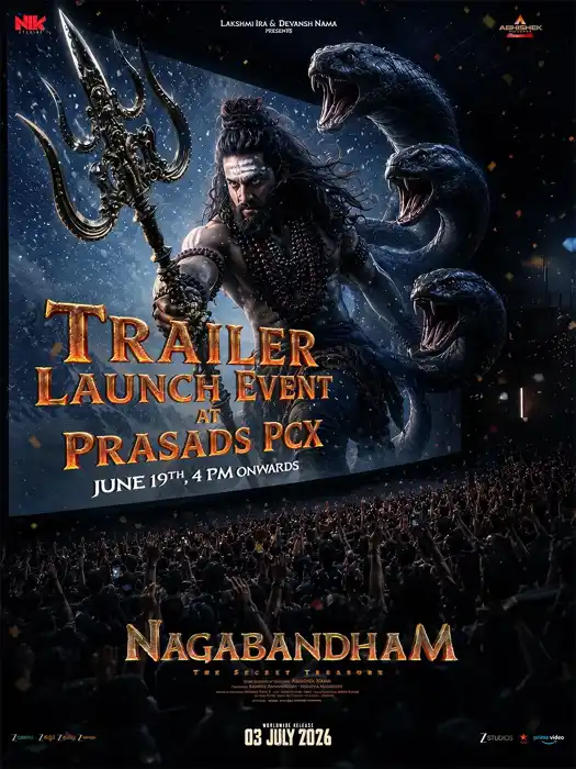 Rs. 100 crore budget film Nagabandham trailer to be unveiled at ...