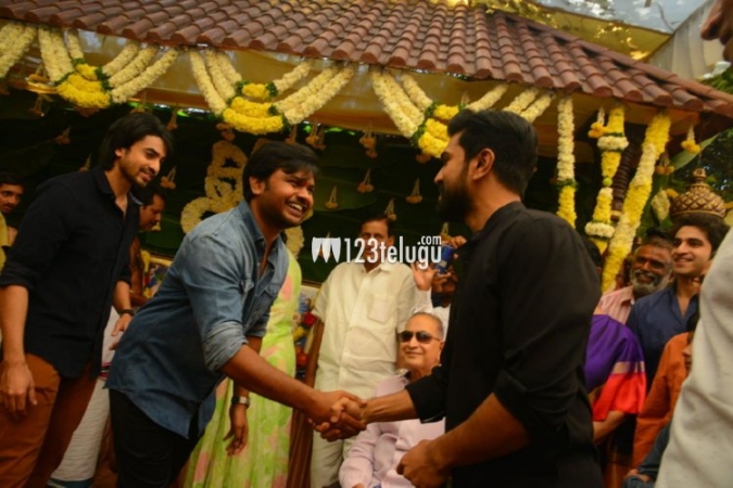 Mahesh Babu's nephew Ashok Galla's debut film launch