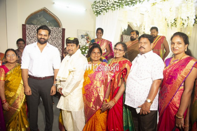 Tollywood stars at PRO Eluru Srinu’s wedding