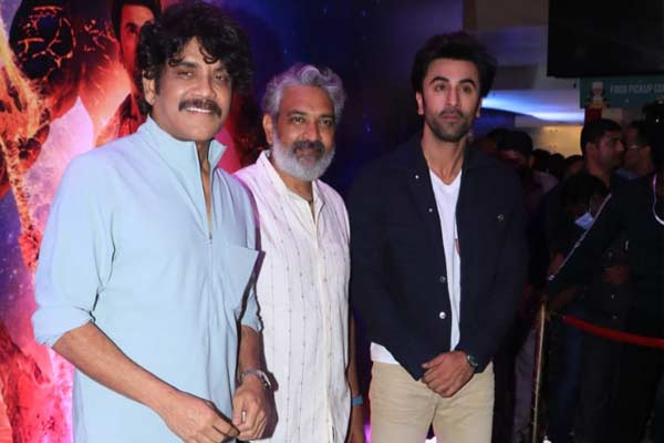 Photos : Nagarjuna, Rajamouli, Ranbir Kapoor at Brahmastra promotions ... Photos : Nagarjuna, Rajamouli, Ranbir Kapoor at Brahmastra promotions ...