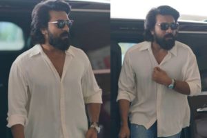 డైనమిక్ లుక్ లో ట్రీట్ ఇస్తున్న రామ్ చరణ్.. లేటెస్ట్ పిక్స్ వైరల్
