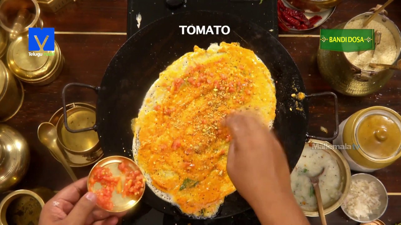 Street Side Bandi Dosa Recipe Making | Latest Telugu Movie Videos