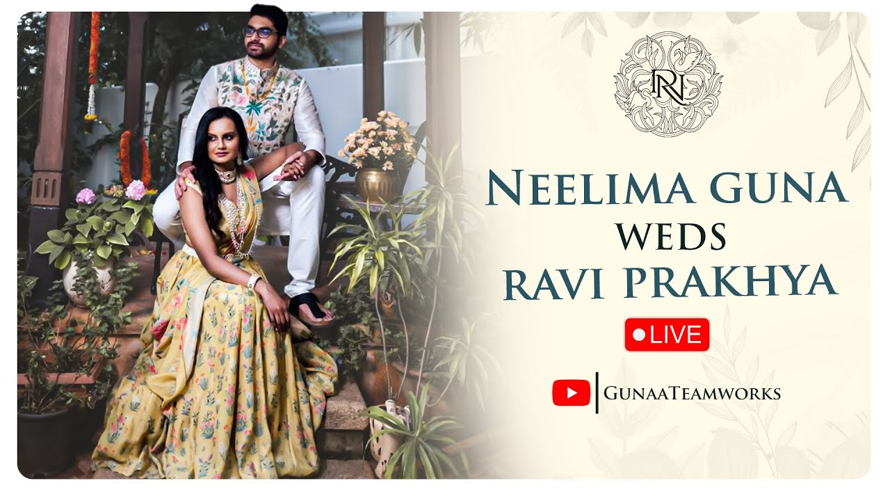 Video : Director Gunasekhar’s daughter Neelima Guna weds Ravi Prakhya ...